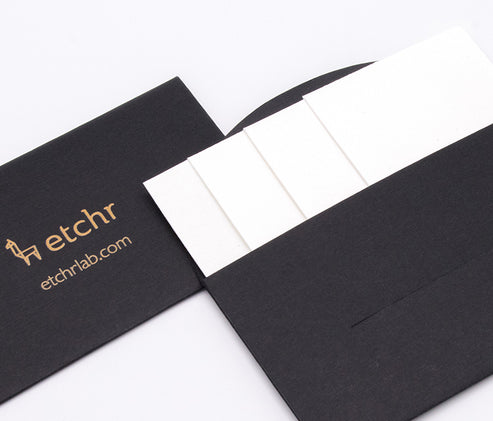 Sketchbook Paper Swatches | Cotton Paper Sketchbook Samples – Etchr Lab